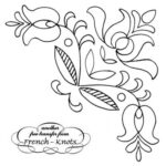 Pennsylvania Dutch Embroidery Patterns | French Knots