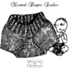 Baby Diaper Soaker - Free Knitting Pattern | French Knots
