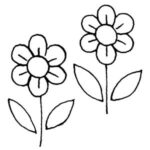 Single Flower Embroidery Patterns | French Knots