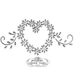 Lazy Daisy Heart Embroidery Patterns | French Knots