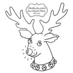 Rowdy Reindeer Christmas Embroidery Patterns | French Knots