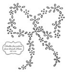 Bows With Flowers Embroidery Patterns | French Knots